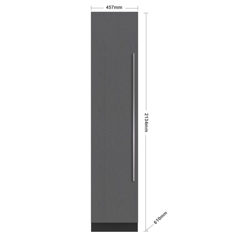 46 cm Designer Column Freezer with Ice Maker - Panel Ready - Sub-Zero ...